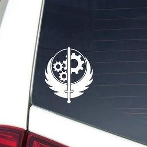Fallout Brotherhood of Steel Vinyl, Fallout Stickers, Fallout Gifts ...