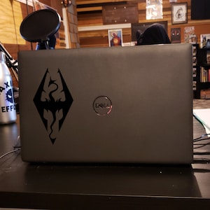 Skyrim Logo Vinyl Elder Scrolls Stickers Skyrim Gifts - Etsy