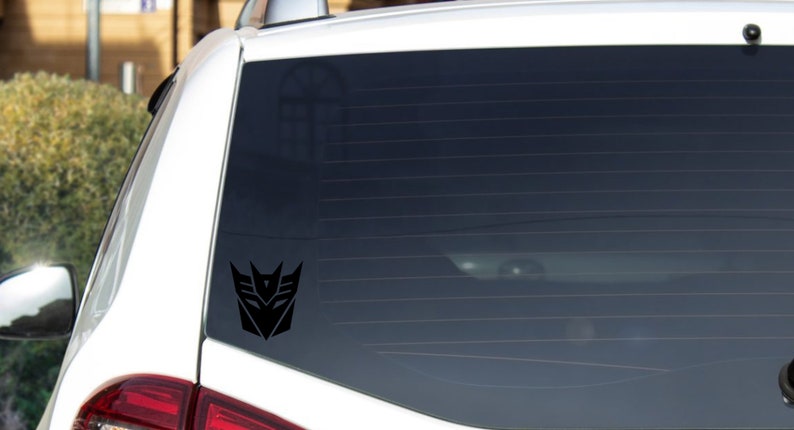 Decepticons Logo Vinyl Car Decal Decepticons Transformers - Etsy