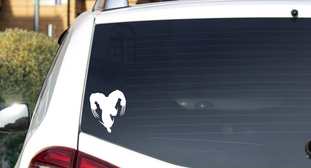 Wolverine Decal Car or Laptop, Xmen Sticker, X-men Gift, Vinyl Decal ...