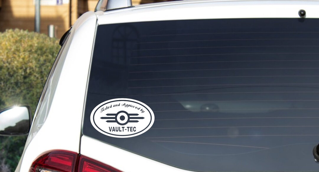 Fallout Vault Tec Approved Fallout Stickers Fallout Gifts - Etsy