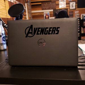 Avengers Fullsize Logo Decal Avenger Sticker Avengers Gift Idea Marvel ...