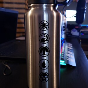 Magic the Gathering Mana MTG Vinyl Decal Magic the Gathering Gift Magic ...