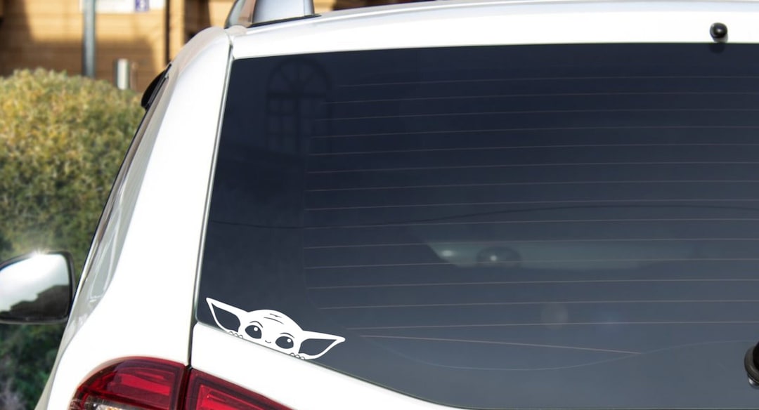 Grogu Vinyl Decal Baby Yoda Sticker Star War Decal the Child - Etsy