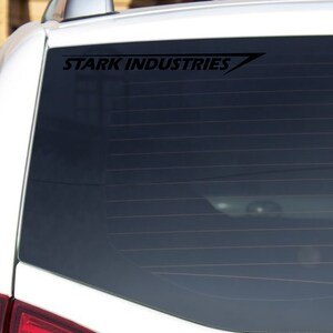 Stark Industries Fullsize Logo Decal Avenger Sticker Ironman Gift Idea ...
