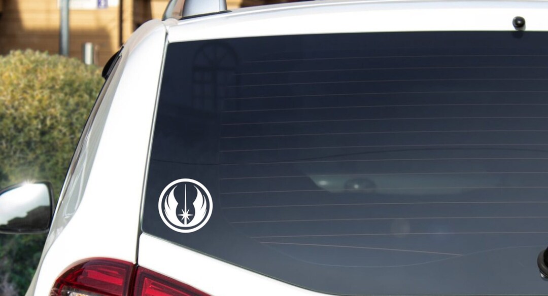 Star Wars Jedi Order Symbol, Star War, Vinyl Decal, Water Bottle ...