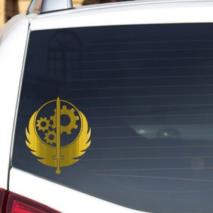 Fallout Brotherhood of Steel Vinyl, Fallout Stickers, Fallout Gifts ...