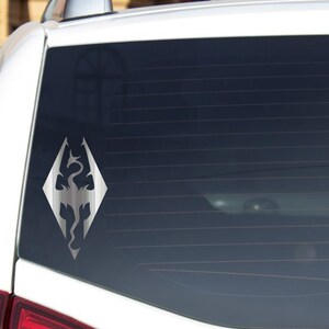 Skyrim Logo Vinyl, Elder Scrolls Stickers, Skyrim Gifts, Greybeard ...