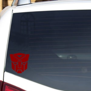 Autobot Logo Vinyl Car Decal, Autobots Transformers Sticker Autobot ...