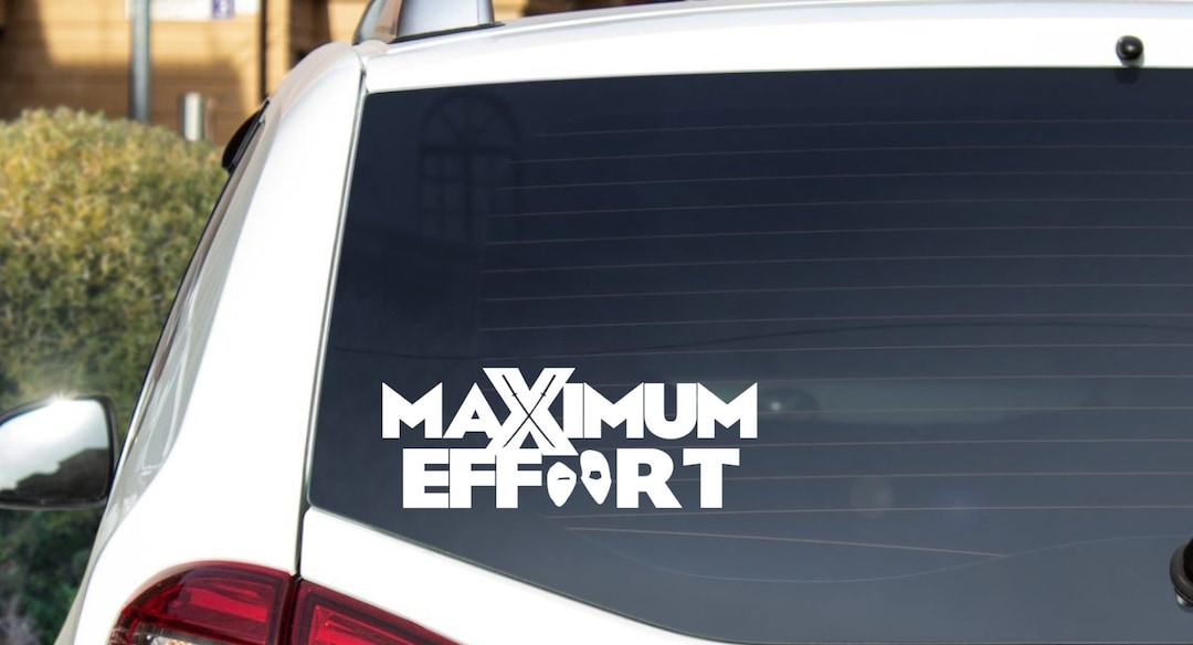 Deadpool Decal Deadpool Maximum Effort Decal Marvel Comics Gift ...