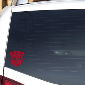 Autobot Logo Vinyl Car Decal, Autobots Transformers, Tumbler Sticker ...