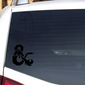 Dungeons and Dragon Decal, DND Laptop Sticker, DND Bumper Sticker ...