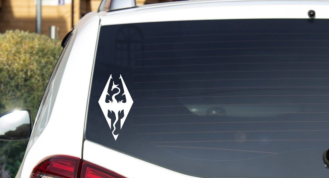 Skyrim Logo Vinyl, Elder Scrolls Stickers, Skyrim Gifts, Greybeard ...