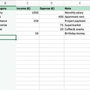 Daily Cash Flow Planner – Excel Budget Template | Track Income ...