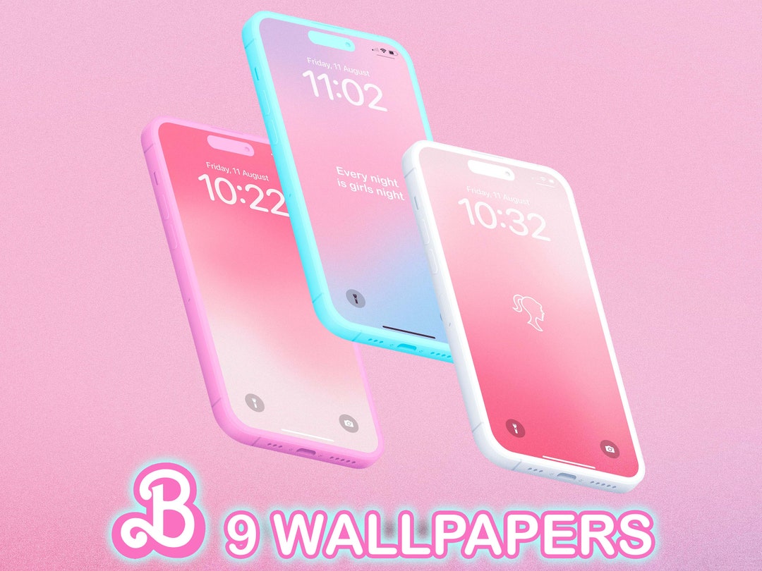 IPhone Wallpaper Barbie Pack Phone Wallpaper Barbie Elegant - Etsy