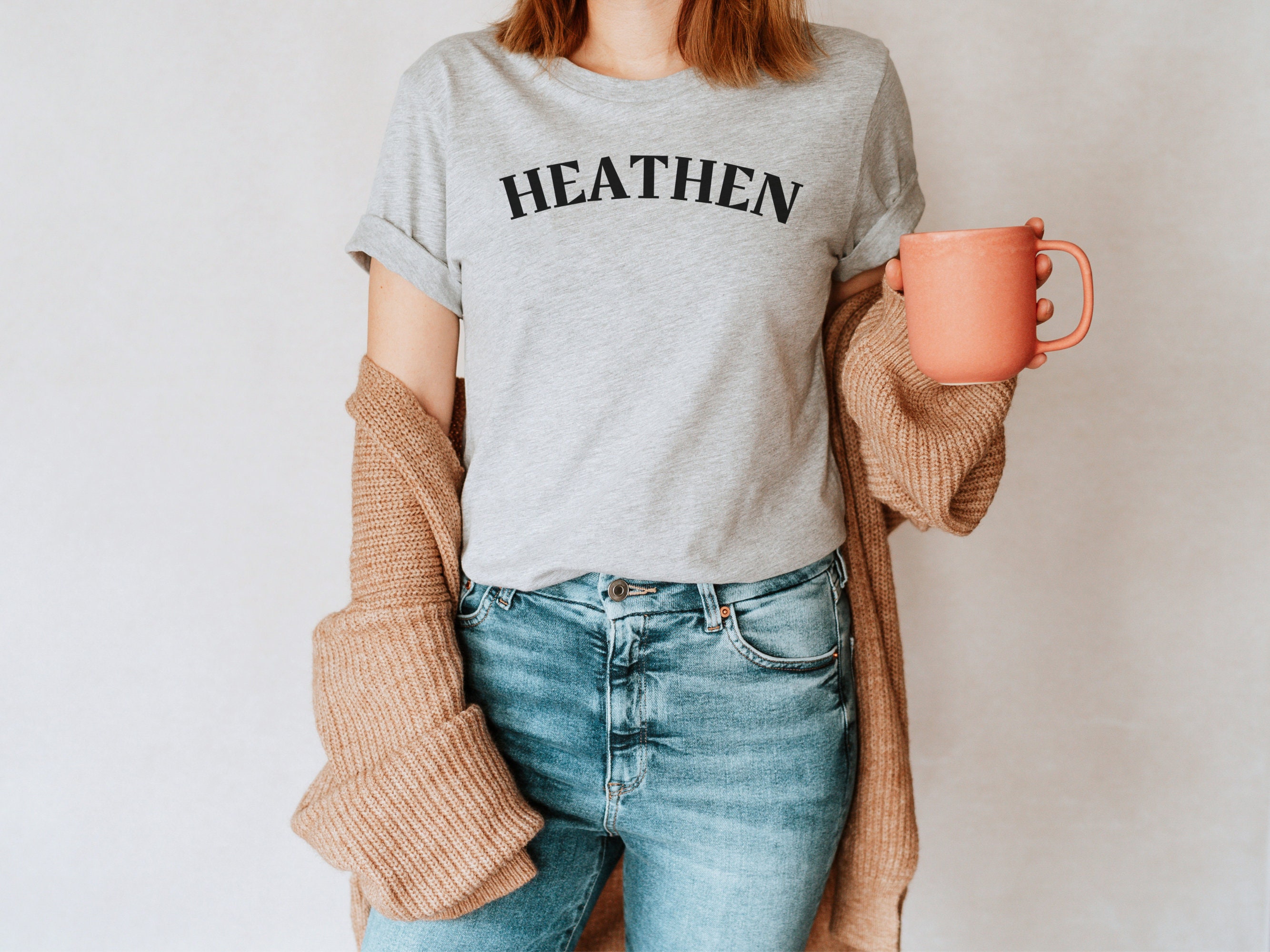 Heathen Crewneck for Viking Odinism, Folklore Shirt for Asatru ...