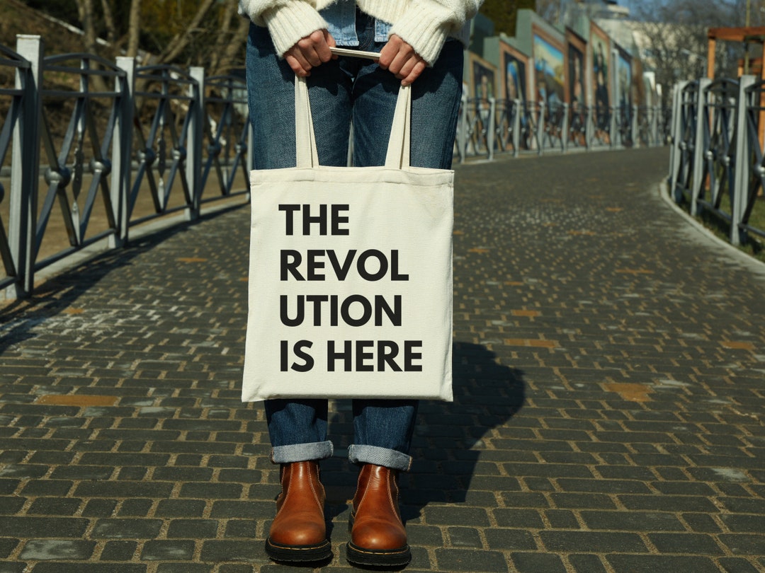 The Revolution is Here Tote for Activism Protest, Pro Palestine ...