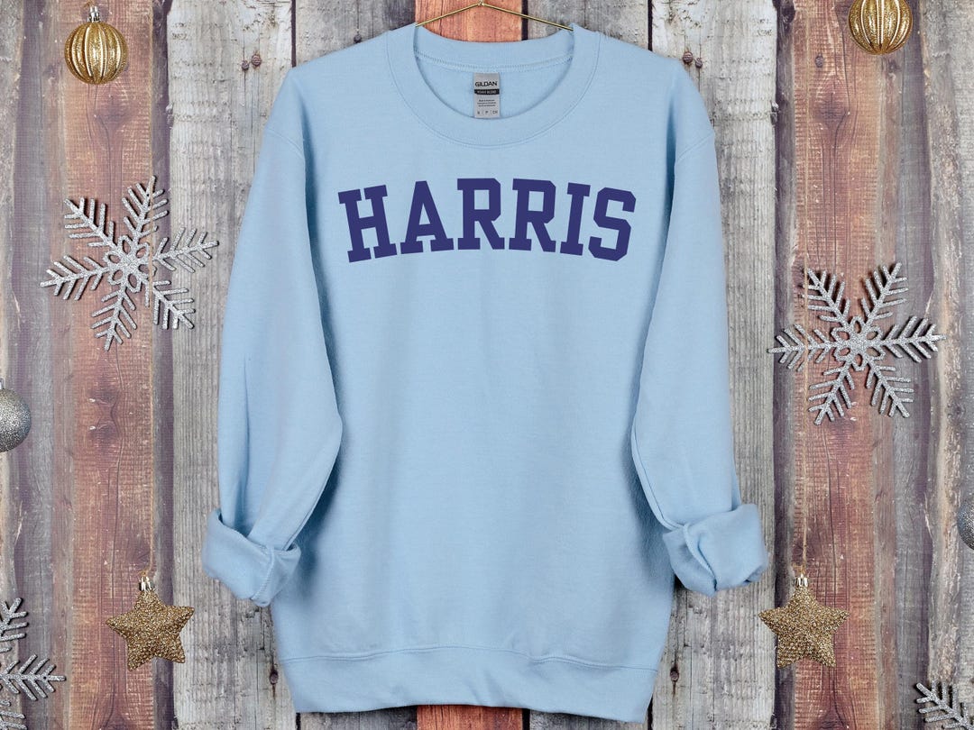 Varsity Harris Sweatshirt, Kamala Harris for President Sweater, Vote ...