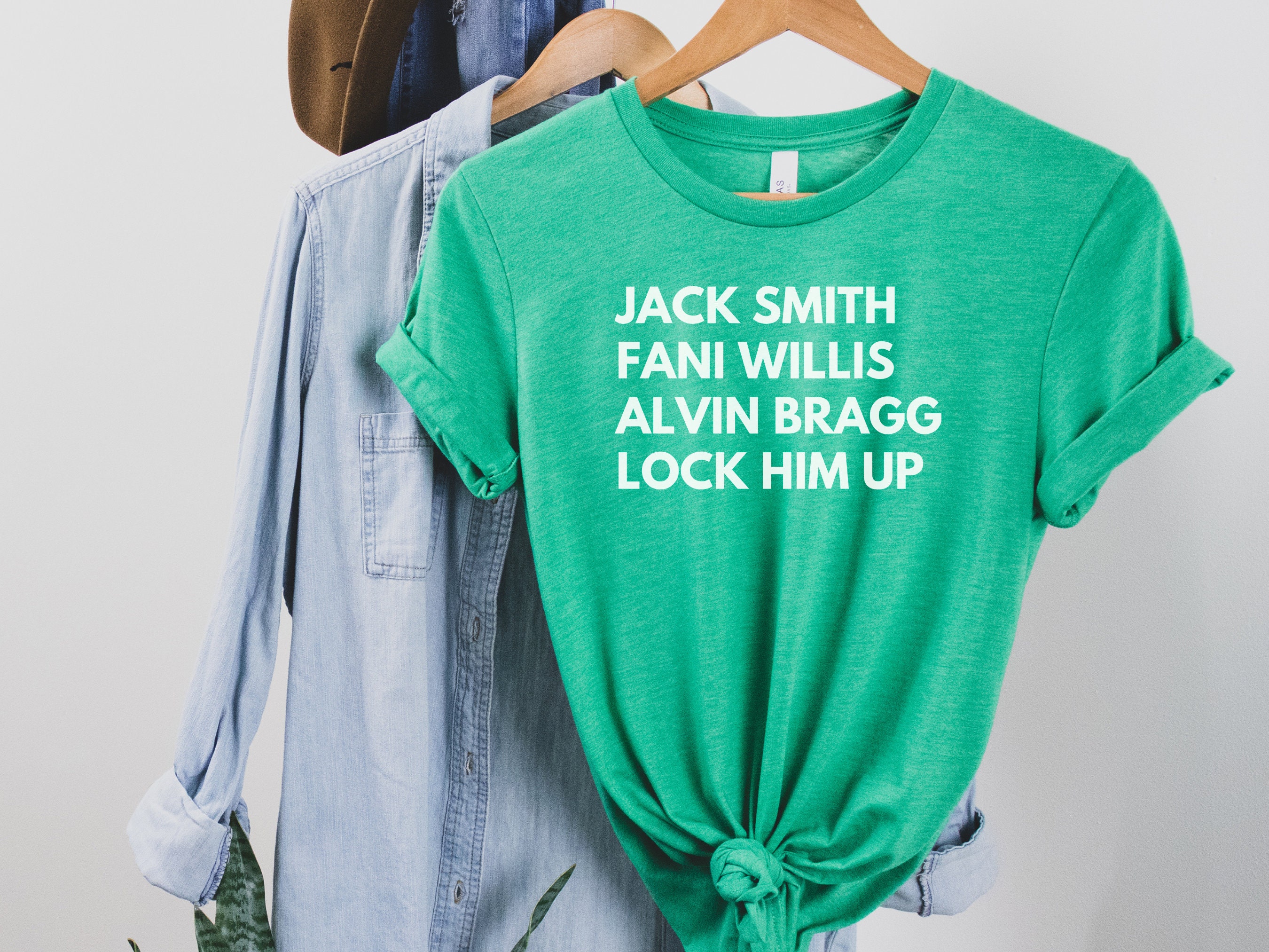 Jack Smith Fani Willis Alvin Bragg Shirt for Indictment of Donald Trump ...