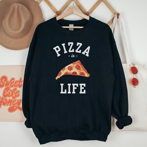 Pepperoni Pizza Sweatshirt for Her, Friday Night Foodie Sweater for ...