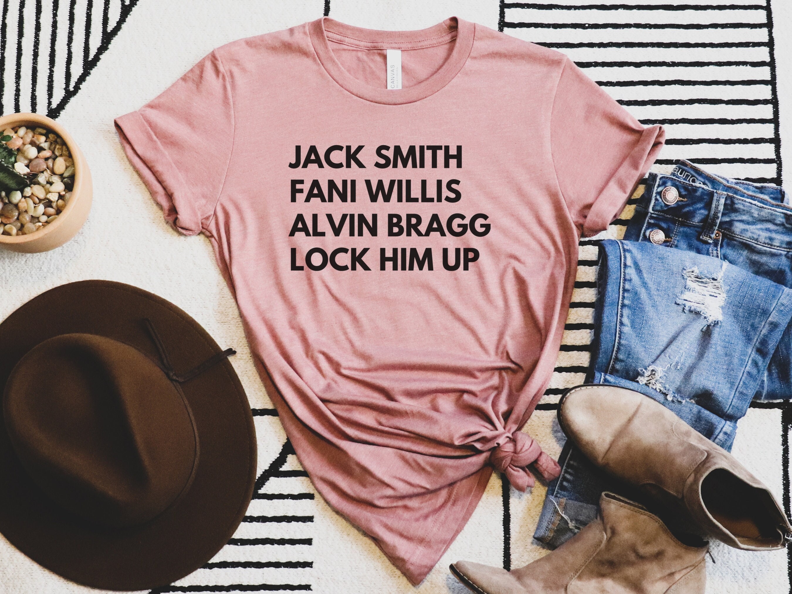Jack Smith Fani Willis Alvin Bragg Shirt for Indictment of Donald Trump ...