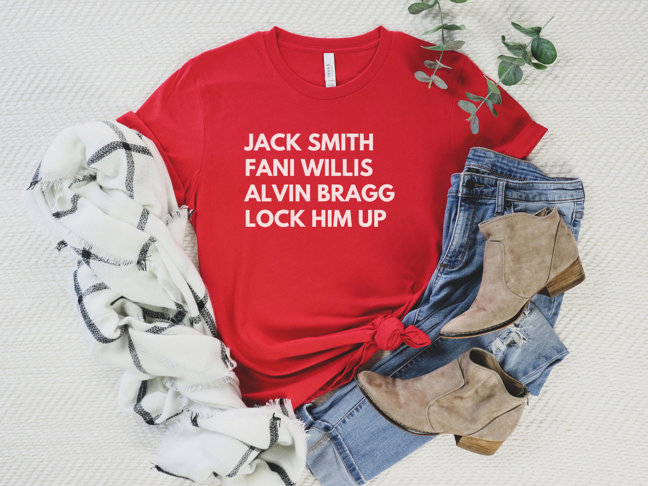 Jack Smith Fani Willis Alvin Bragg Shirt for Indictment of Donald Trump ...