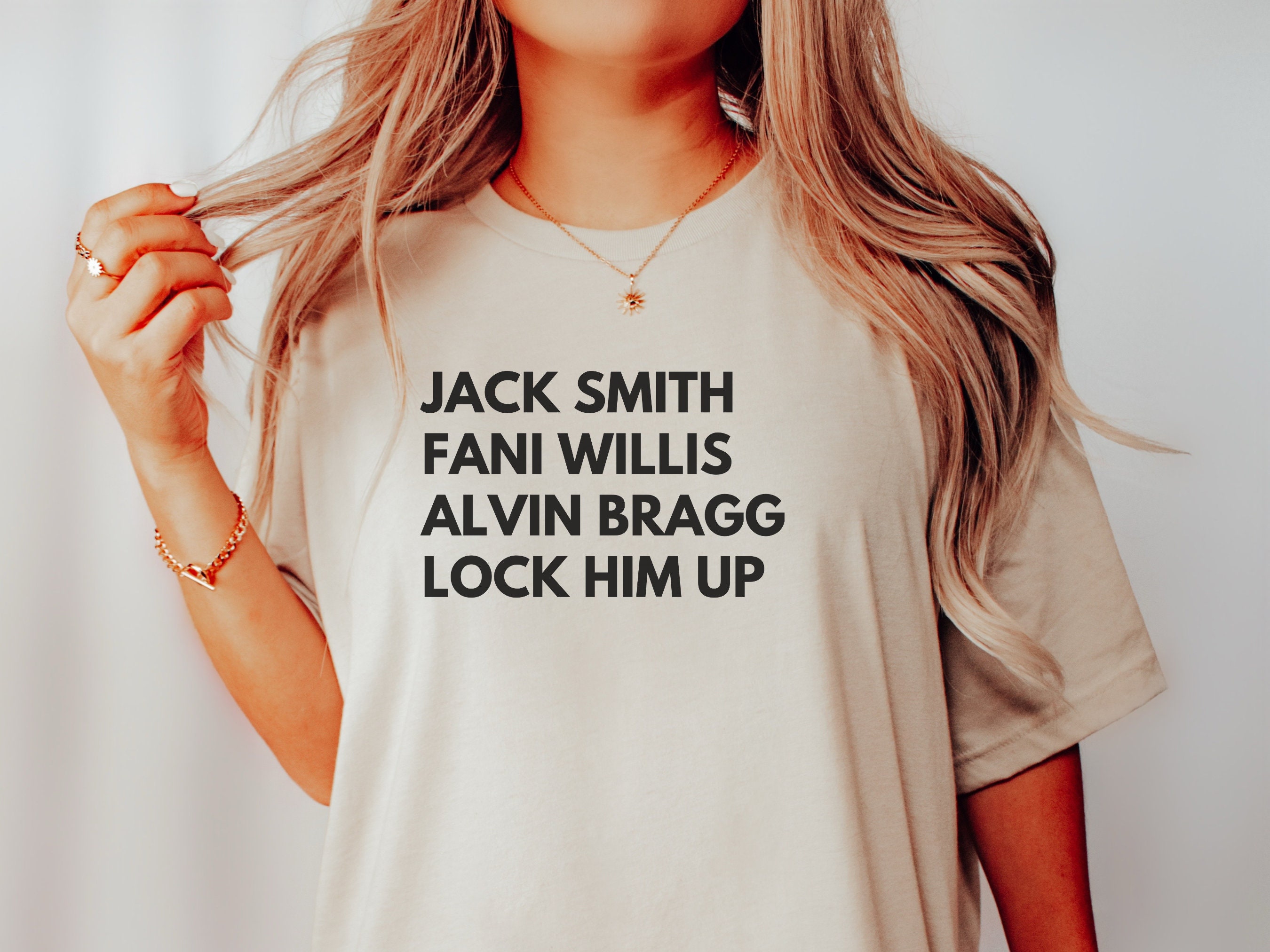 Jack Smith Fani Willis Alvin Bragg Shirt for Indictment of Donald Trump ...