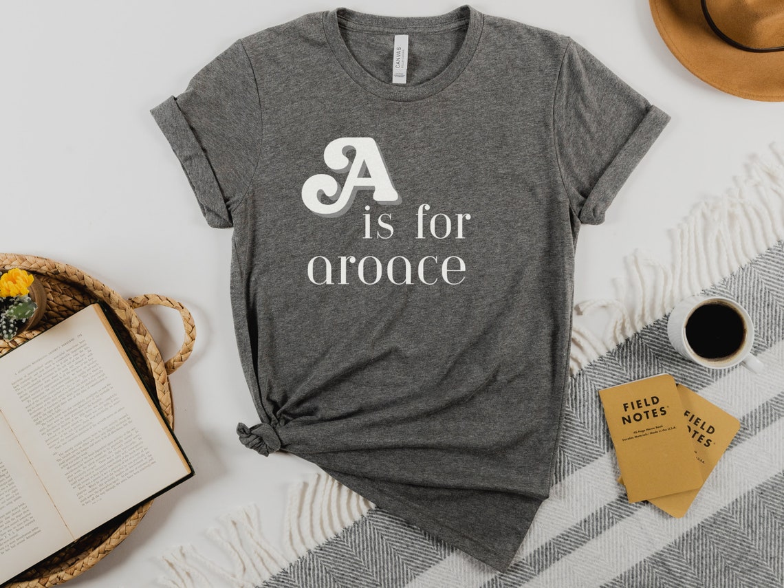 A for Aroace Shirt Aroace Pride Tshirt for Aromantic - Etsy