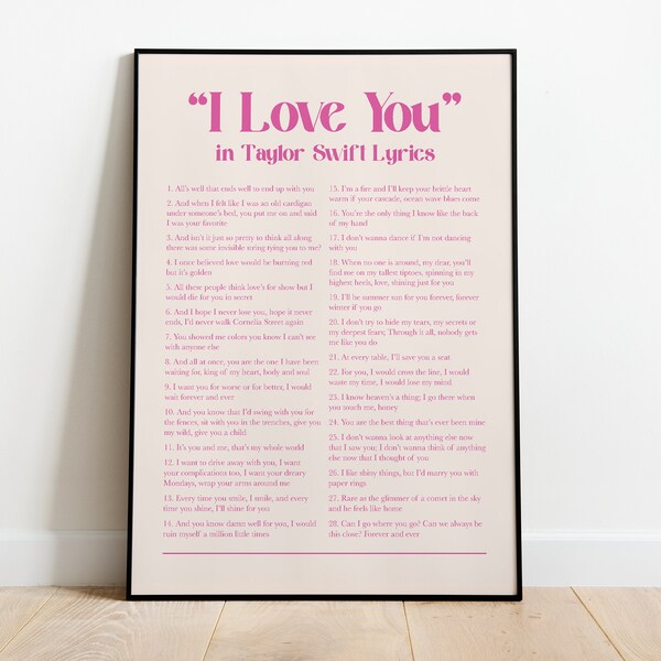 I Love You - Etsy