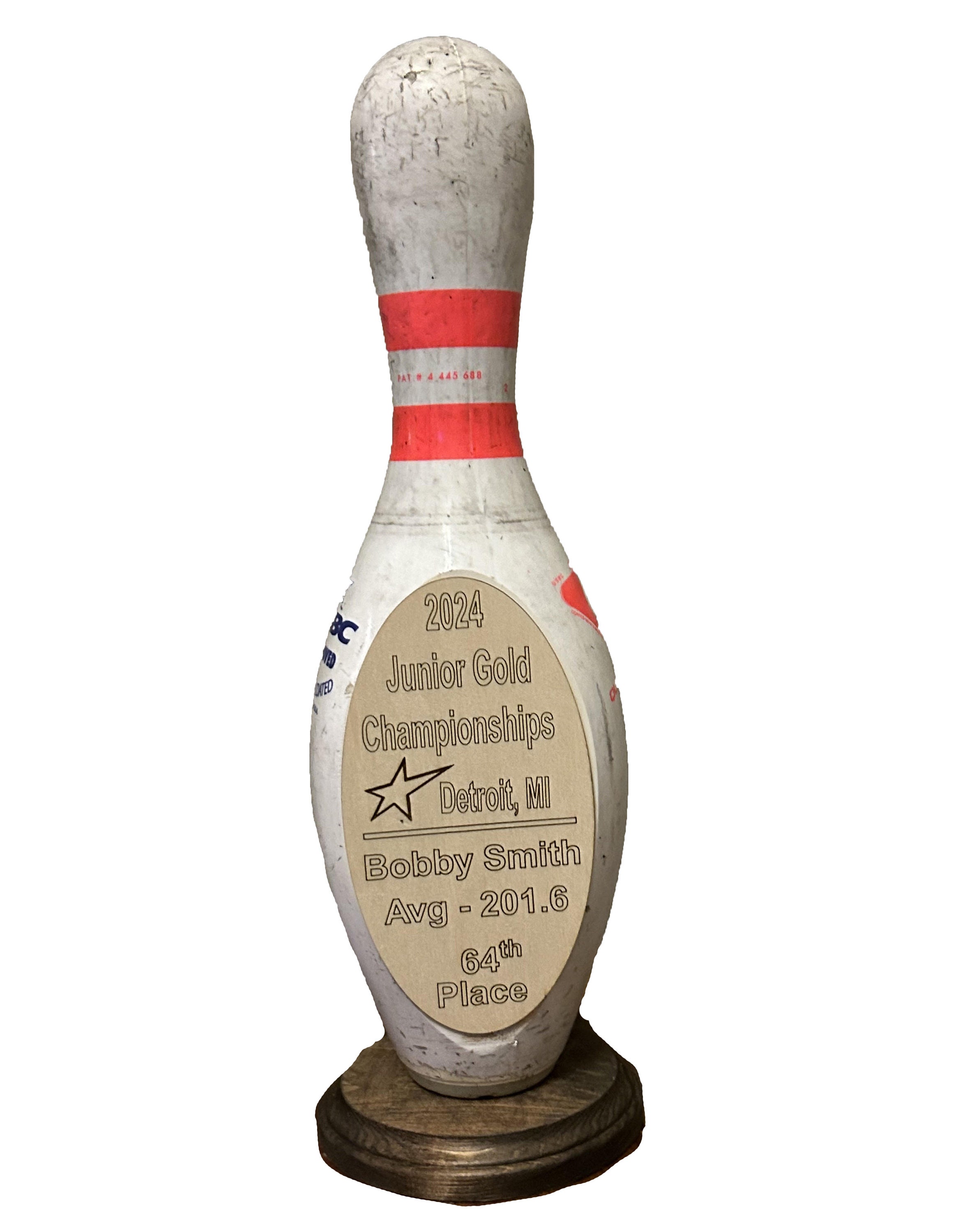 Bowling Pin Trophy - Etsy