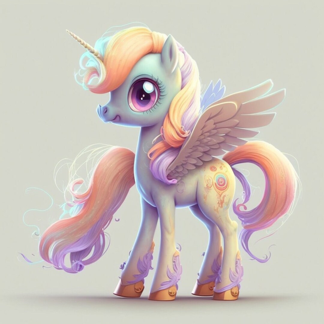 My Little Pony Digital Art Print Ready - Etsy