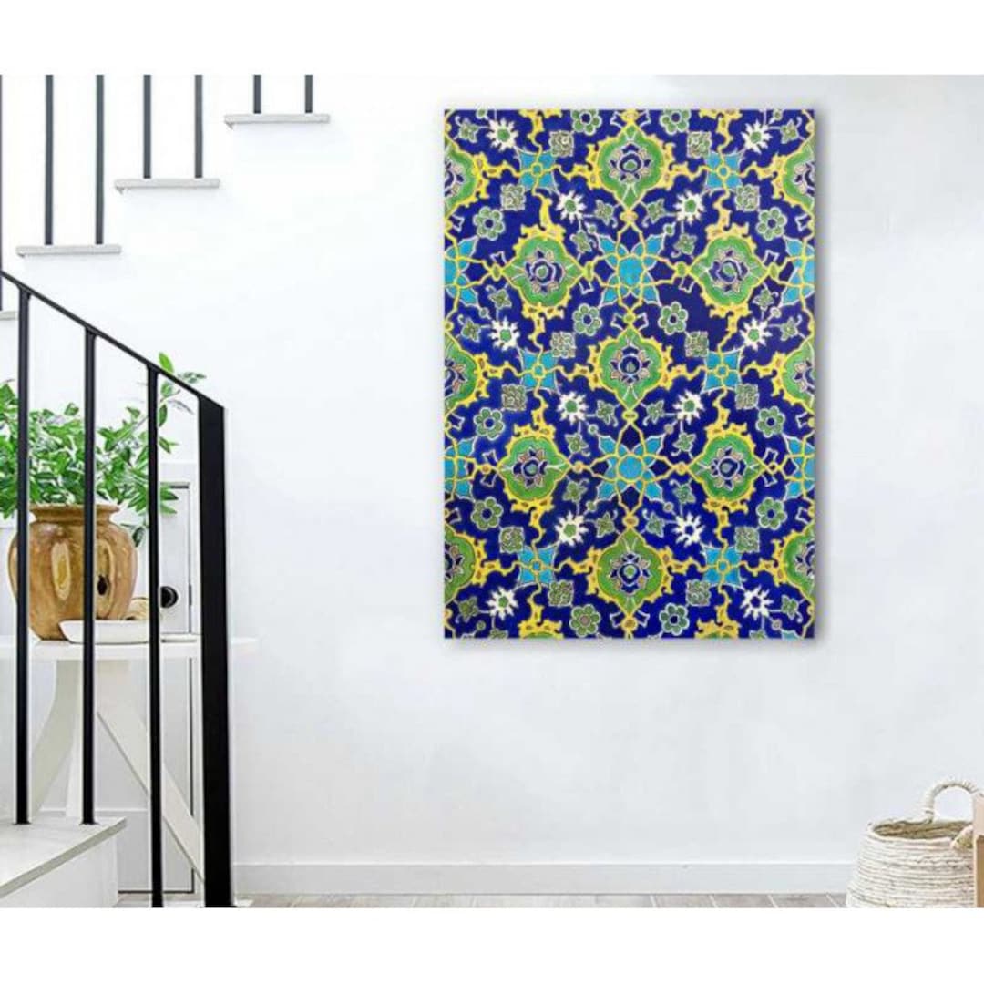 Digital Tile ART, Tile Digital Art, Istanbul Topkapı Palace Mosaic Tile ...