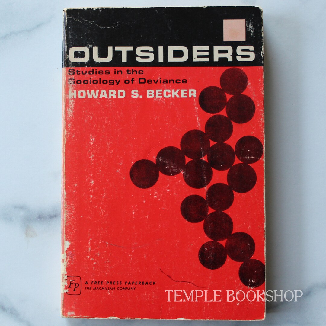Outsiders Studies in the Sociology of Deviance - Etsy UK