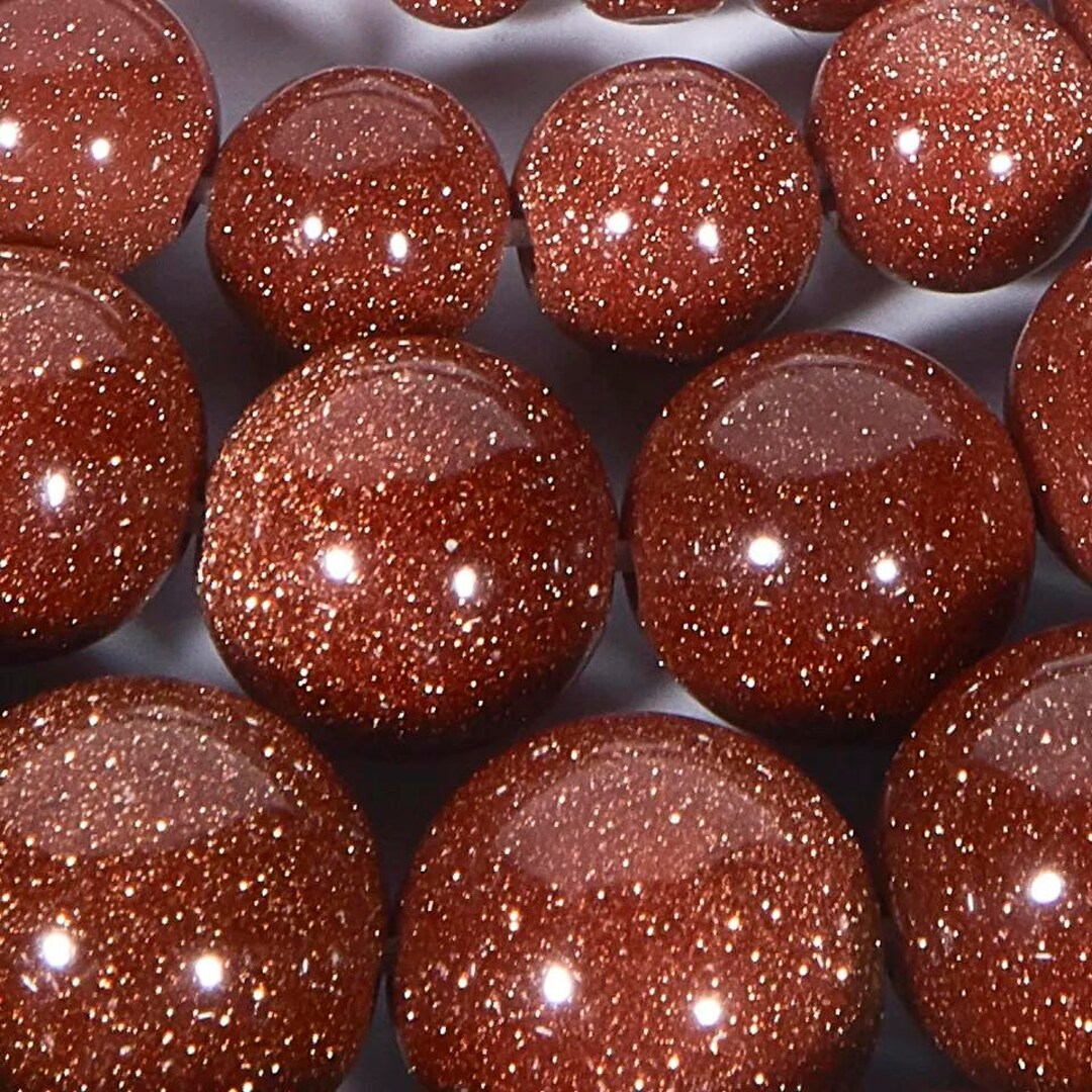 Genuine Natural Gold Stone Gemstone Loose Beads Grade 3A Round Shape - Etsy