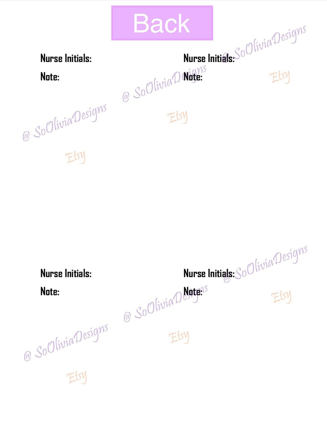School Nurse / Health Office Pass | PDF Download | Pass FROM Nurse ...