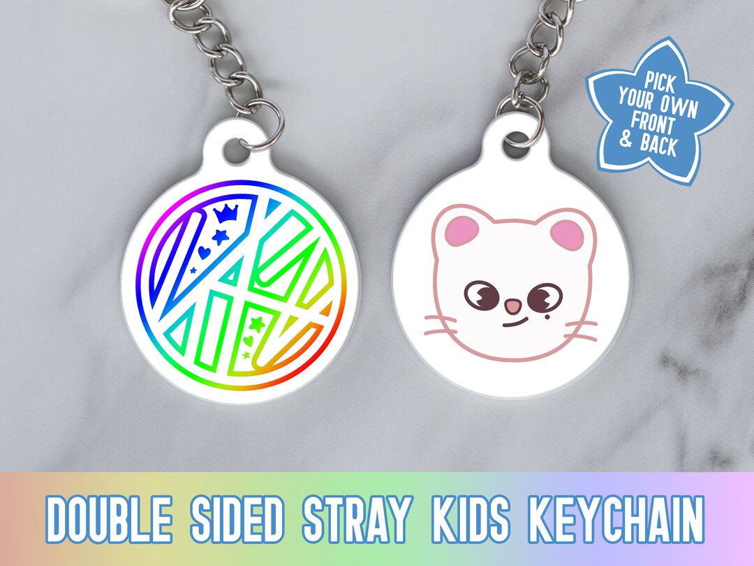 Stray Kids Jiniret Keychain, Double Sided Skz Keychain, Hyunjin Bias ...