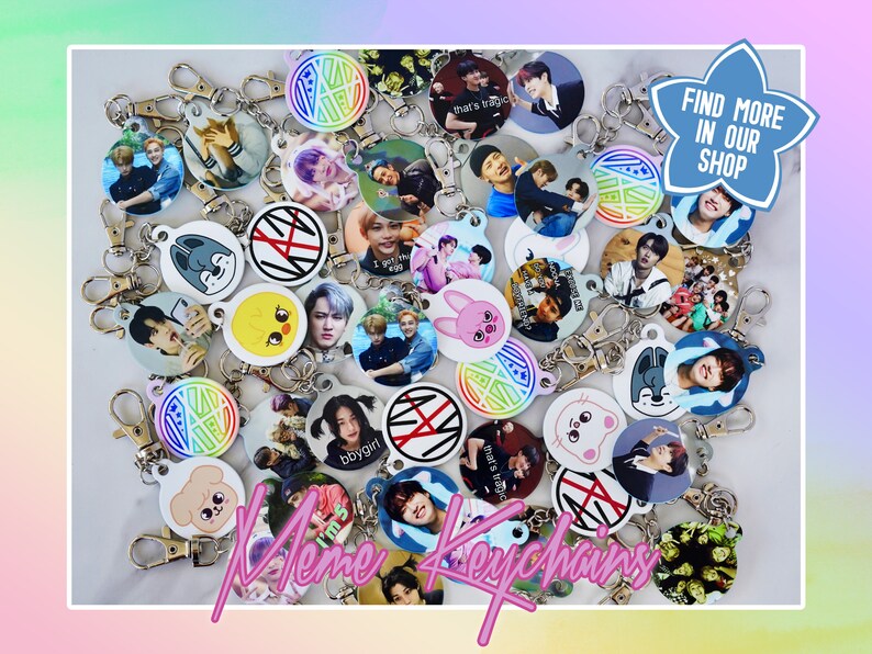 Stray Kids Skzoo Keychain, Double Sided Skz Keychain, KPOP Gift, Wolf ...