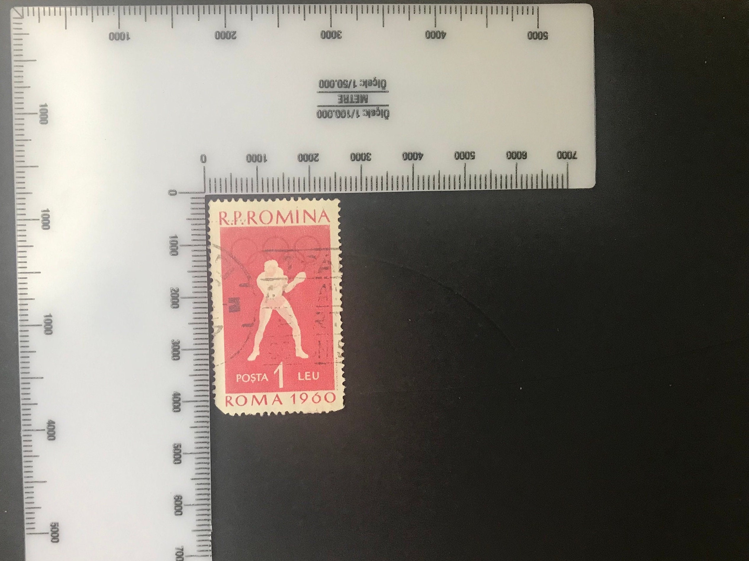 1960, P.P. Romina, 1 Leu Used Postage Stamp - Etsy