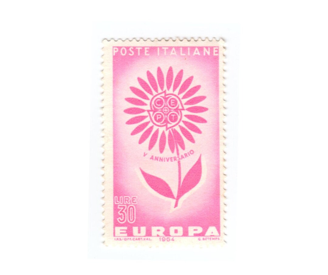 1964, İtaly, Europa, Used Postage Stamp - Etsy