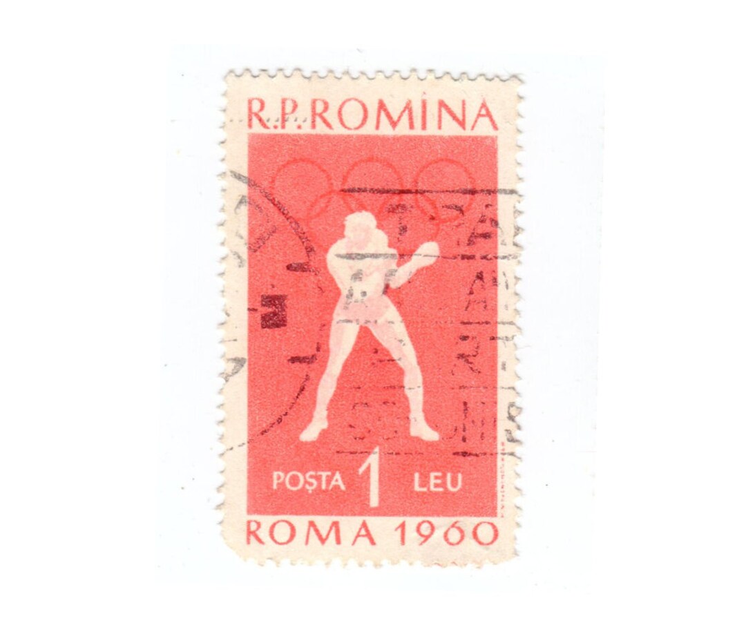 1960, P.P. Romina, 1 Leu Used Postage Stamp - Etsy