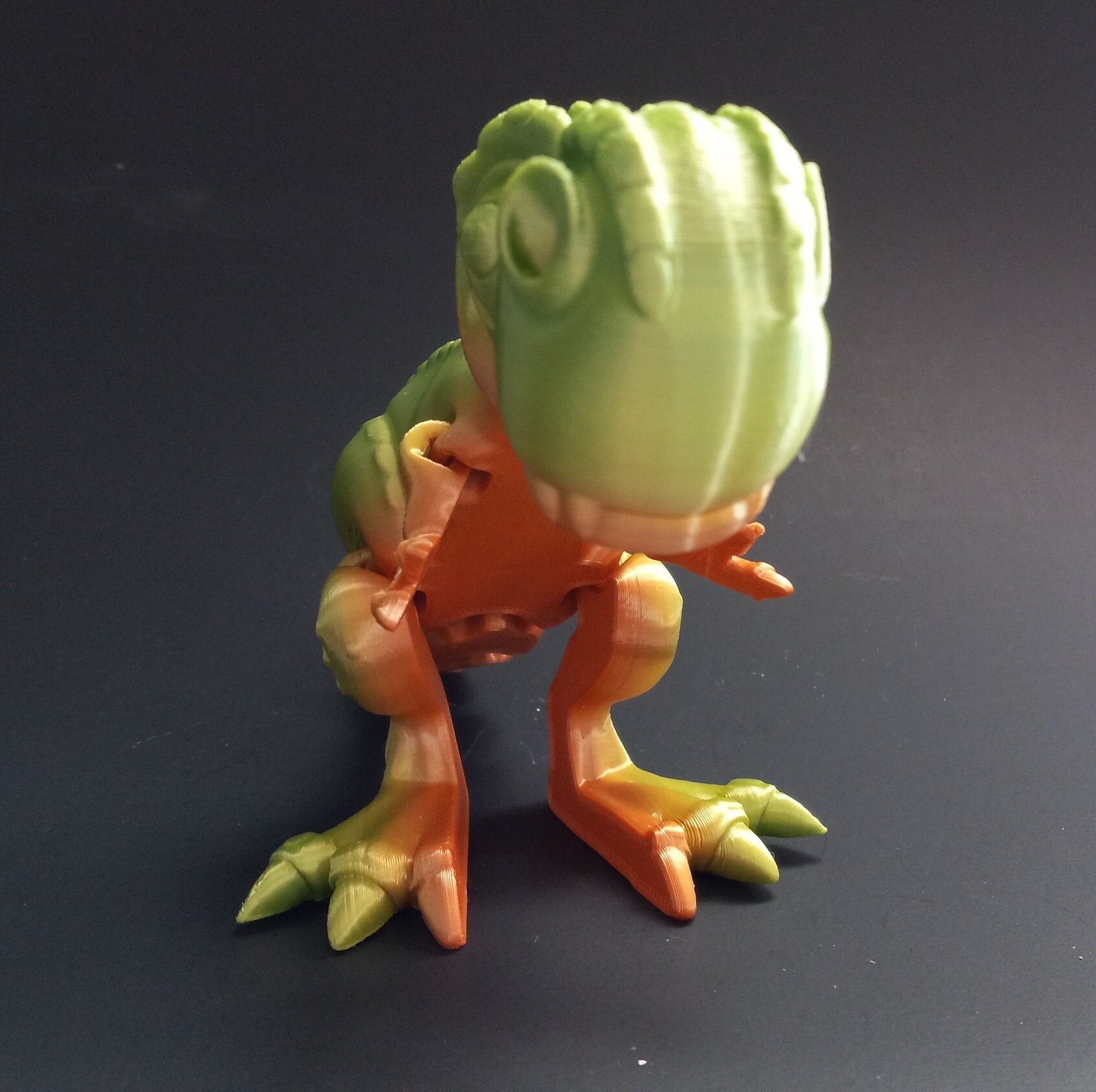 Fully Articulated T-rex Desk Toy flex-factory - Etsy