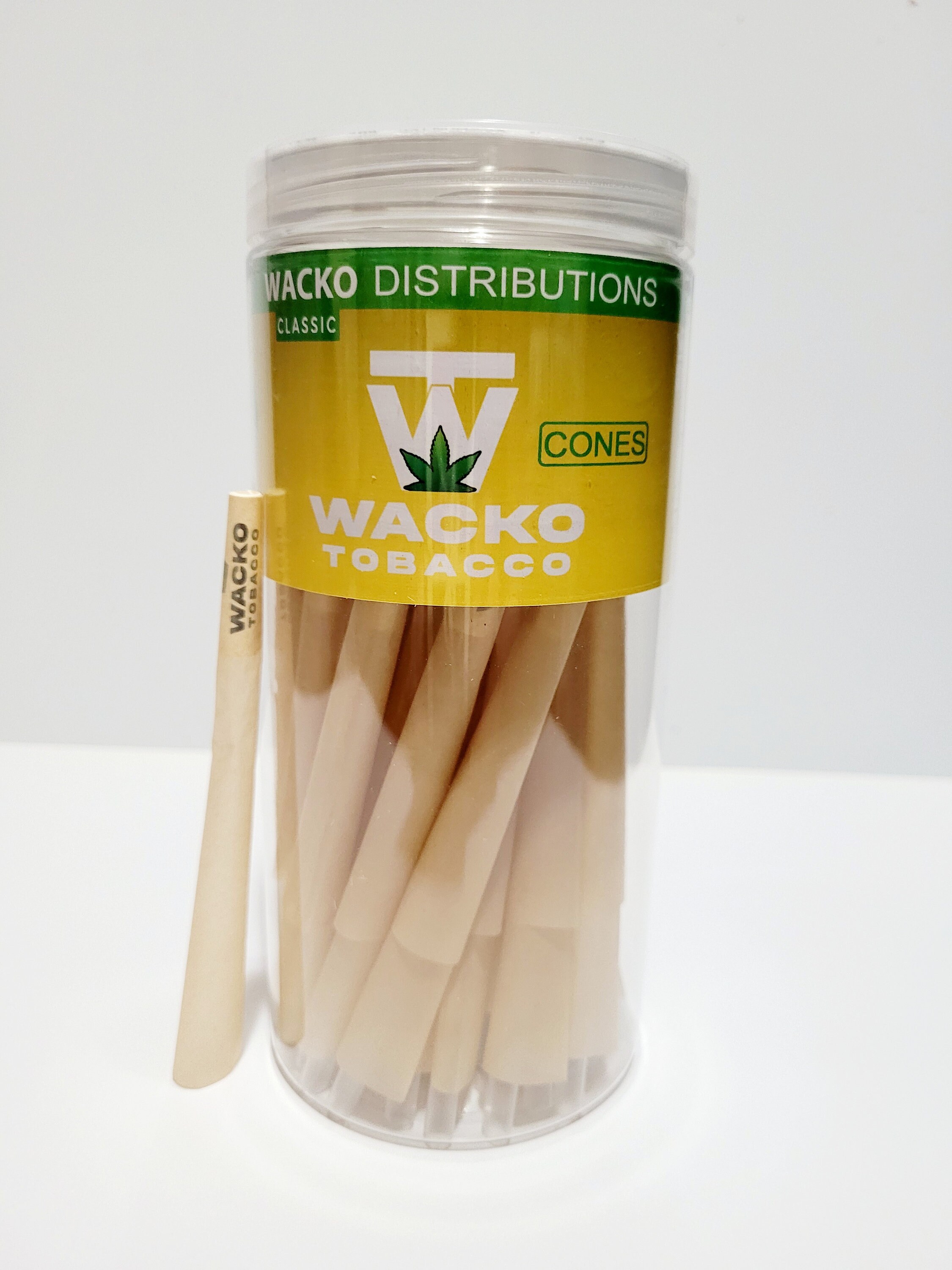 Wacko Tobacco Cones Classic King Size/50 Pack/ Pre-rolled Cones/gluten ...