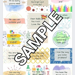 Lunch Box Notes - Etsy