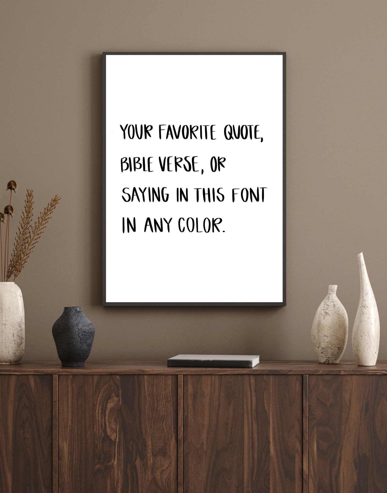 Customized Quote Wall Art Printable Download - Etsy