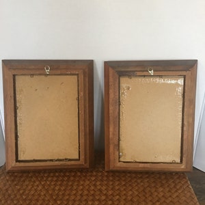 Antique Amish Colonial Farmer Framed Linen Folk Art Woven Set of 2 - Etsy