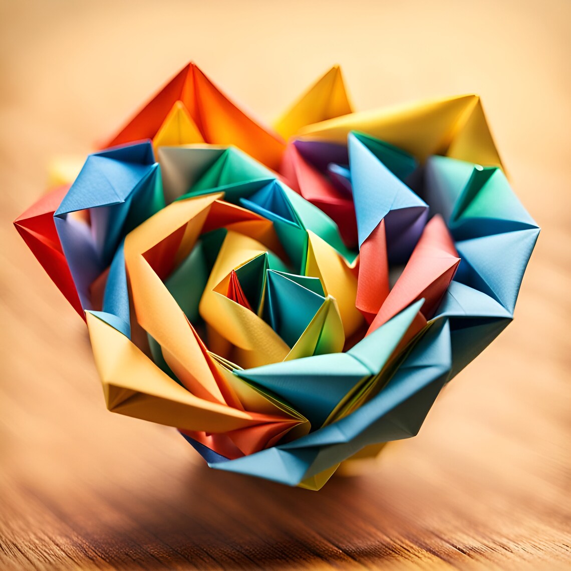 Abstract Origami Art - Etsy