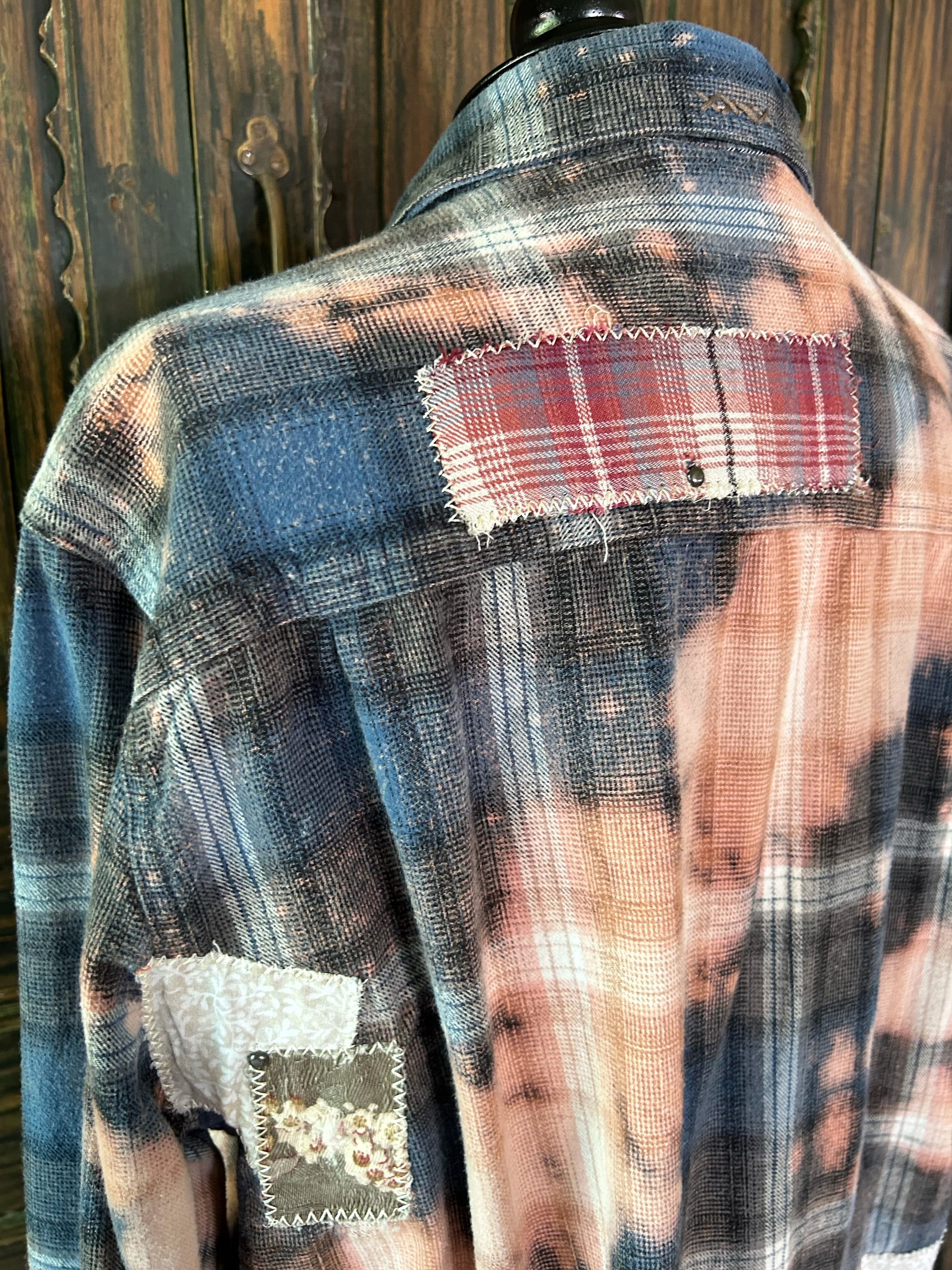 Vintage Repurposed Flannel Shirt - Etsy