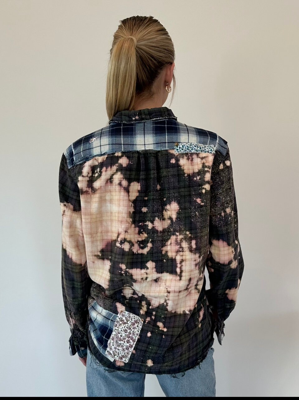 Vintage Repurposed Flannel Shirt - Etsy