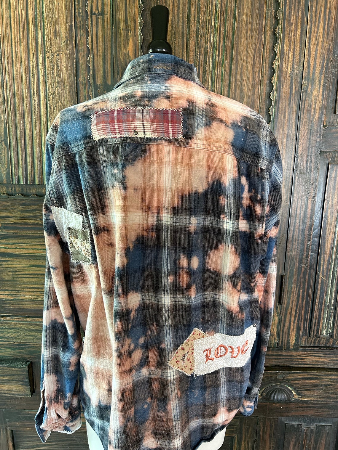 Vintage Repurposed Flannel Shirt - Etsy