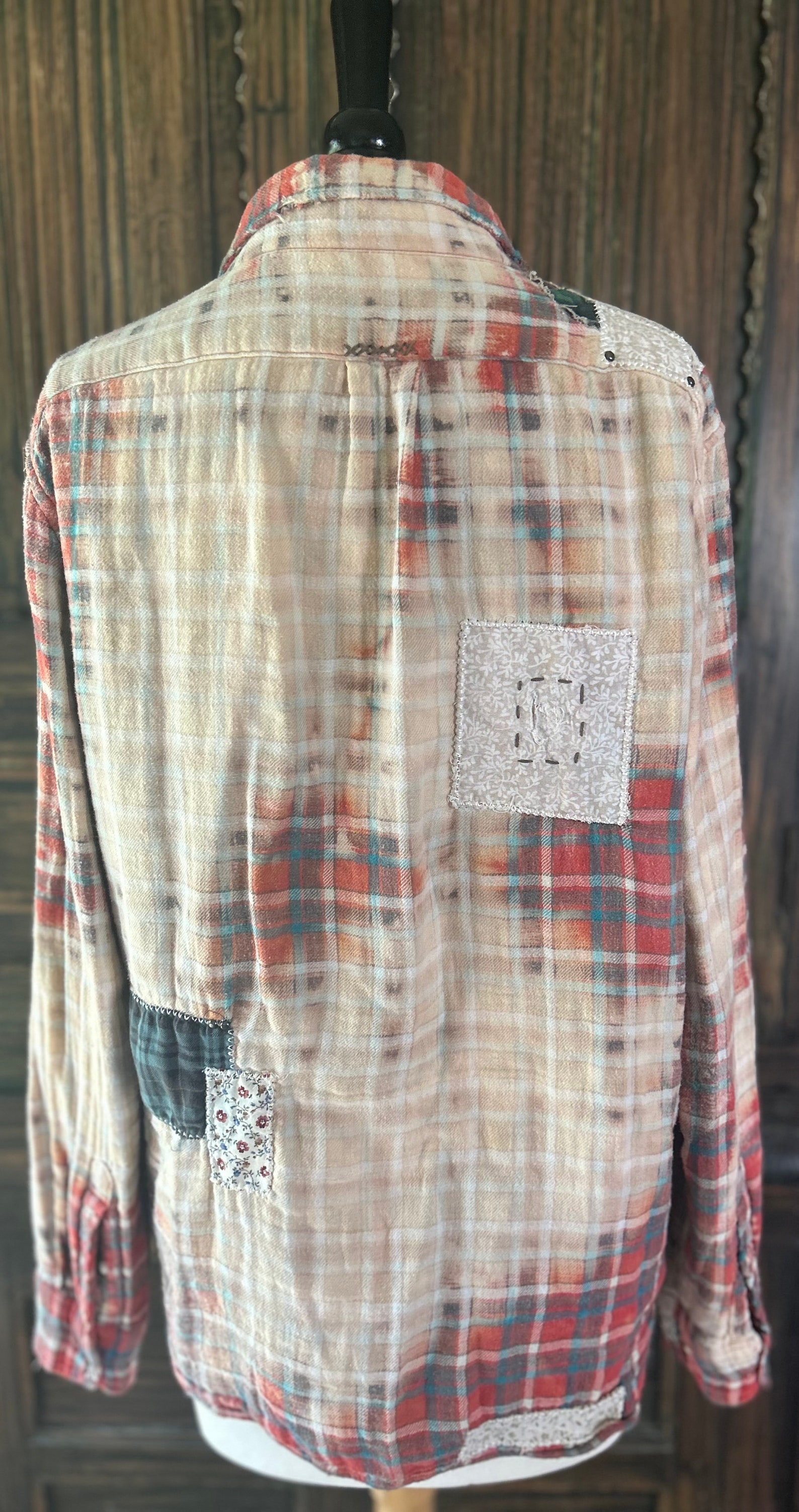 Vintage Repurposed Flannel Shirt - Etsy